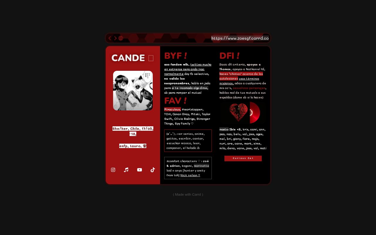 cande's site